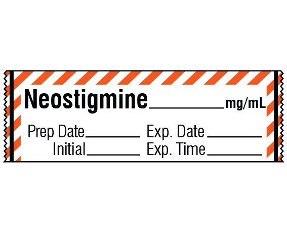 SA-231-EXP Anesthesia Labeling Tape for Syringe Identification