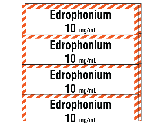 SA-2310-PK Anesthesia Labels for Syringe Identification