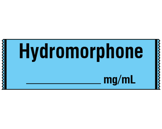 SA-2416 Anesthesia Labeling Tape for Syringe Identification