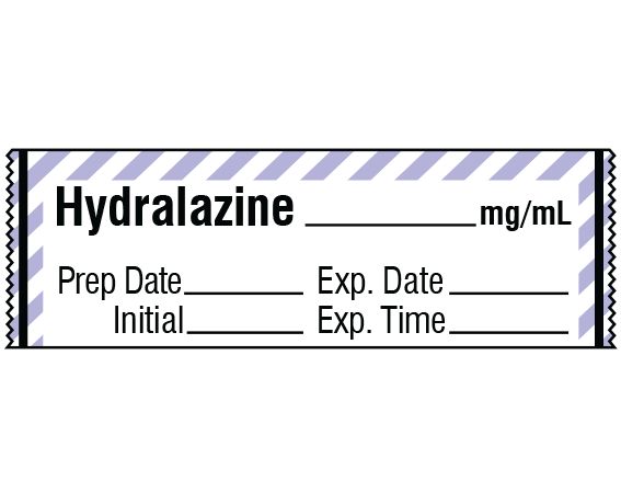SA-2911-EXP Anesthesia Labeling Tape for Syringe Identification