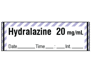 SA-2913-DTI Anesthesia Labeling Tape for Syringe Identification