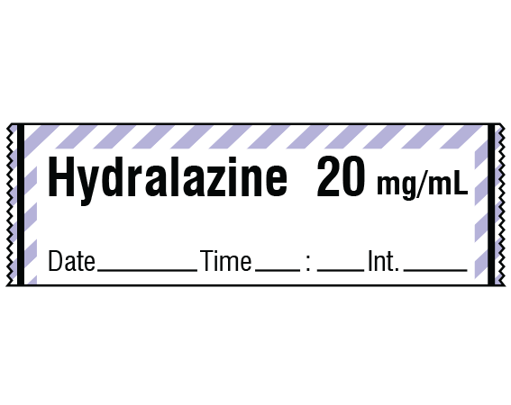 SA-2913-DTI Anesthesia Labeling Tape for Syringe Identification