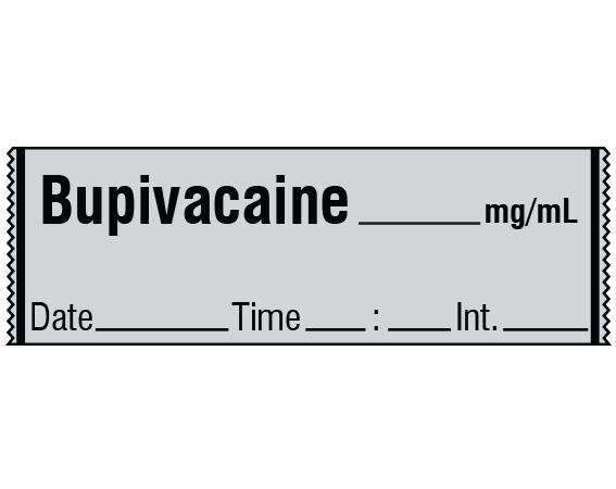 SA-302-DTI Anesthesia Labeling Tape for Syringe Identification