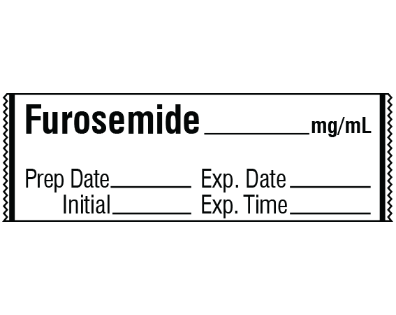 SA-3231-EXP Anesthesia Labeling Tape for Syringe Identification