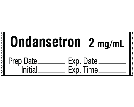 SA-3252-EXP Anesthesia Labeling Tape for Syringe Identification