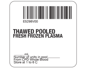 Fresh Frozen Plasma Labels Archives - Shamrock Labels