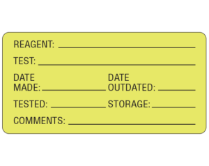 Reagent Labels Archives - Shamrock Labels