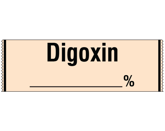 SA-25 Anesthesia Labeling Tape for Syringe Identification