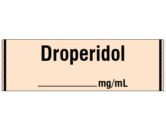SA-263 Anesthesia Labeling Tape for Syringe Identification