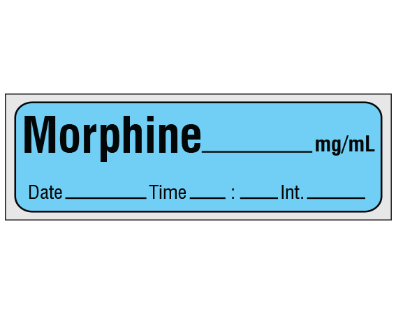 Date, Time & Initial Roll Form Pre-Cut Labels - Shamrock Labels