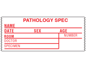 Specimen Testing Labels & Tape - Shamrock Labels