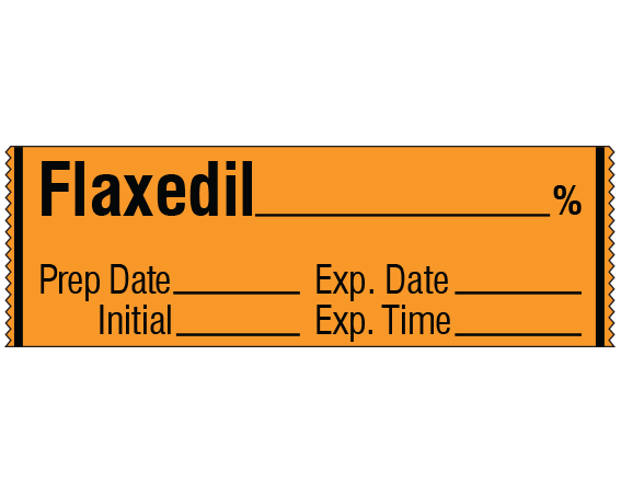 SA-5-EXP Anesthesia Labeling Tape for Syringe Identification