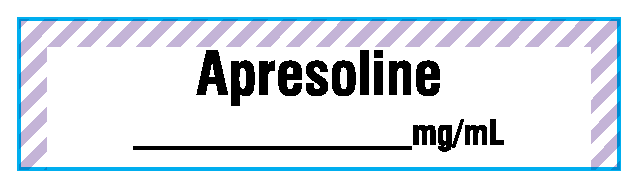 SA-2918-PK Anesthesia Labels for Syringe Identification