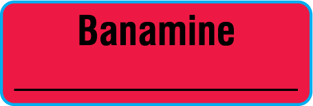 SAV-1004-PRE Veterinary Anesthesia Syringe Labels