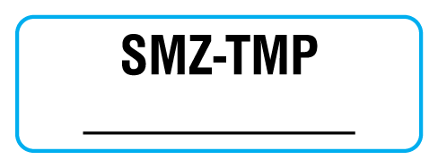 SAV-974-PRE Anesthesia Labels for Syringe Identification