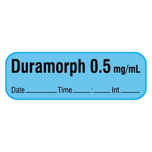 SA-2423-DTI-PRE Anesthesia Labels for Syringe Identification