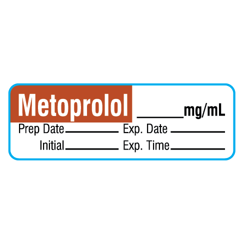 SA-336-EXP-PRE Anesthesia Labels for Syringe Identification