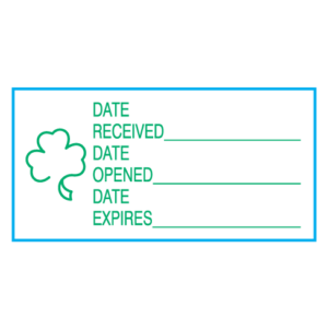 REA-3 Expiration Warning Labels for the Lab