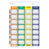 MA-4028-2B Synmed Medication Blister Card - Weekly